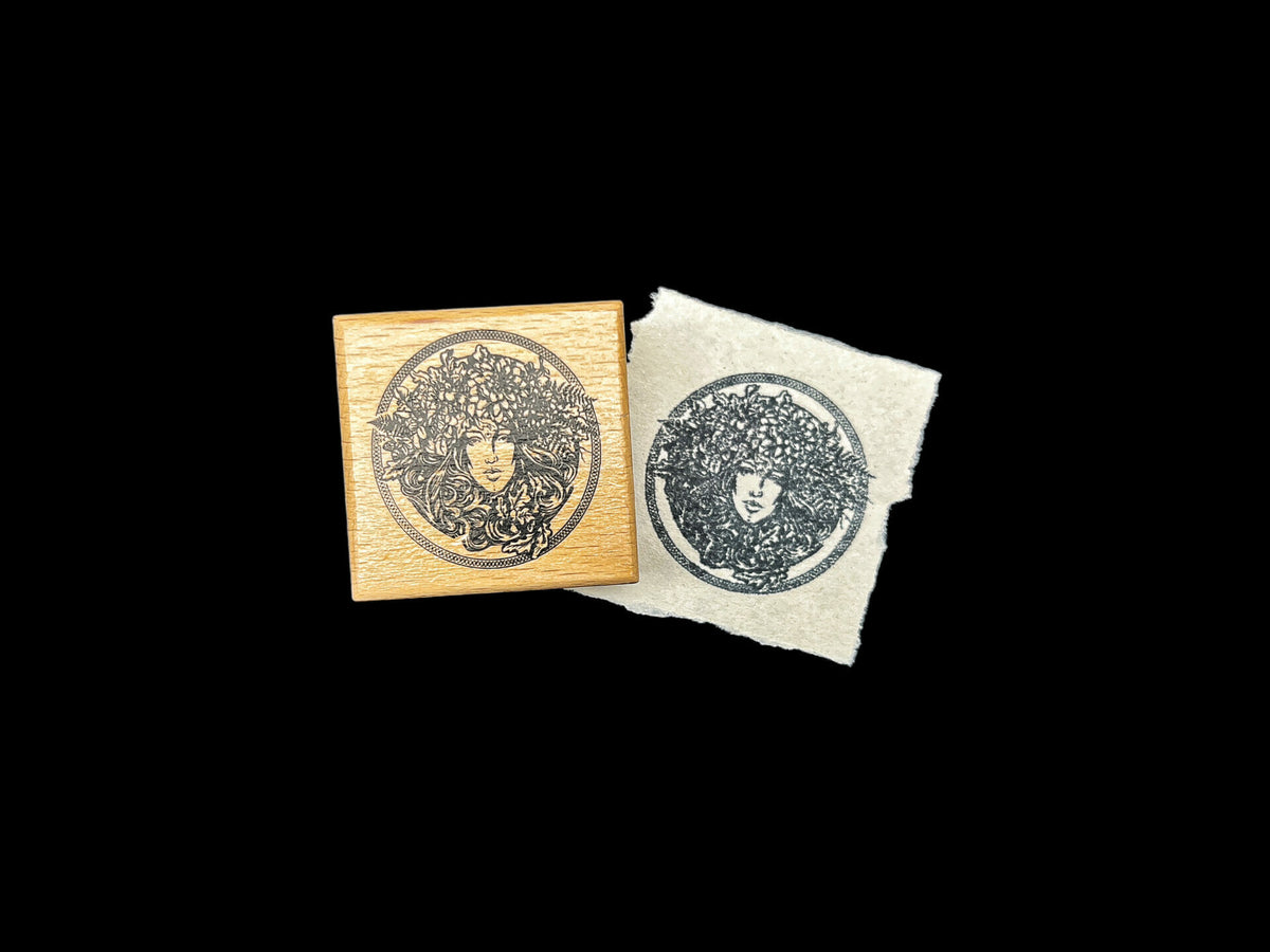 Lady of the Forest Wooden Stamp — Wooden Stamps | CoraCreaCr