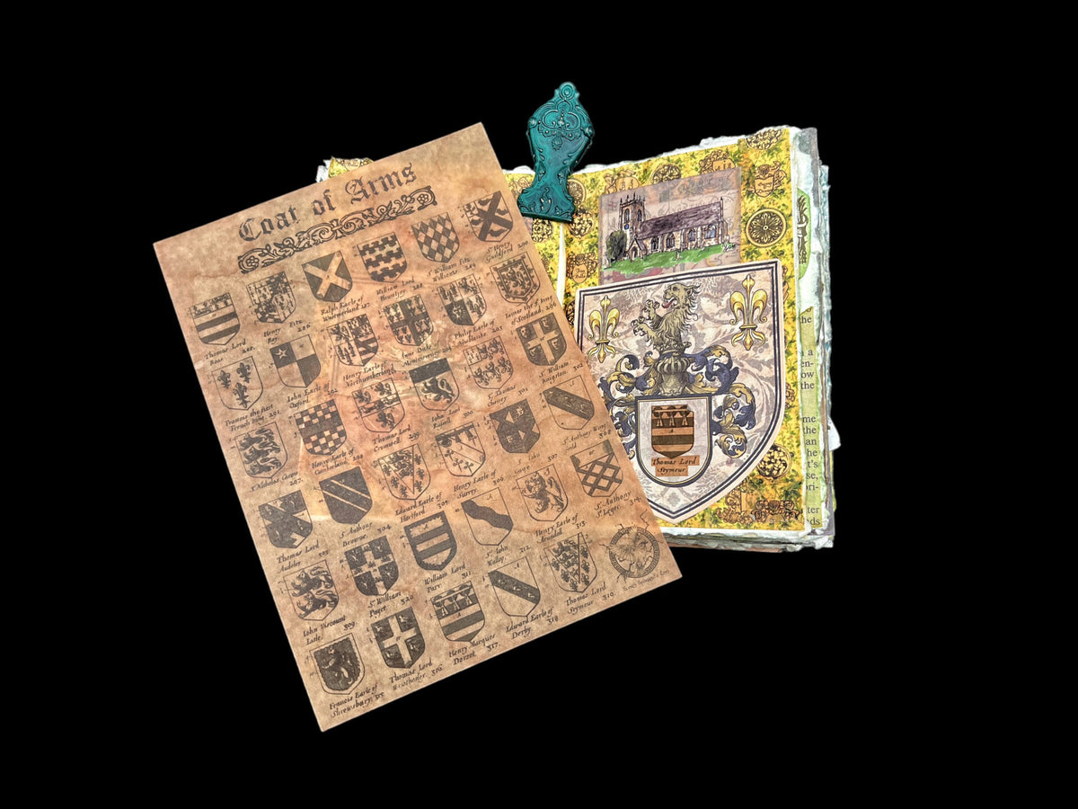 Coat of Arms Sticker Sheet — Sticker Sheets | CoraCrea