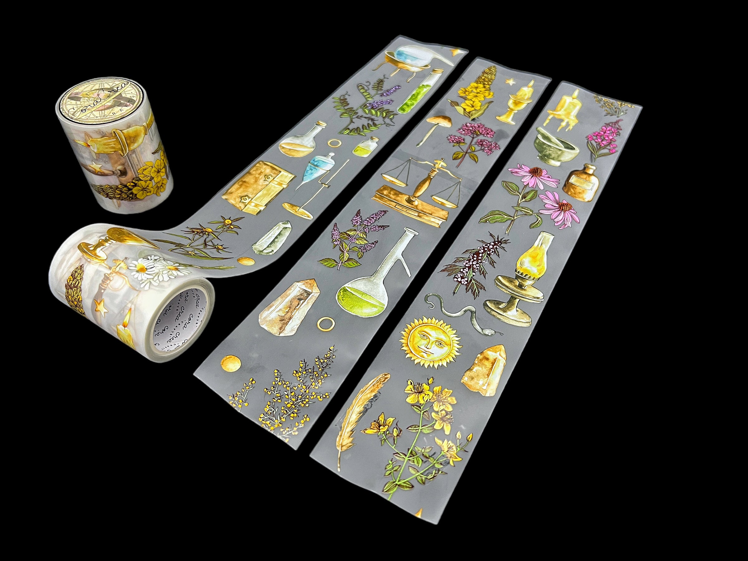 The Happy Alchemist Transparent Tape - Visit – CoraCreaCrafts