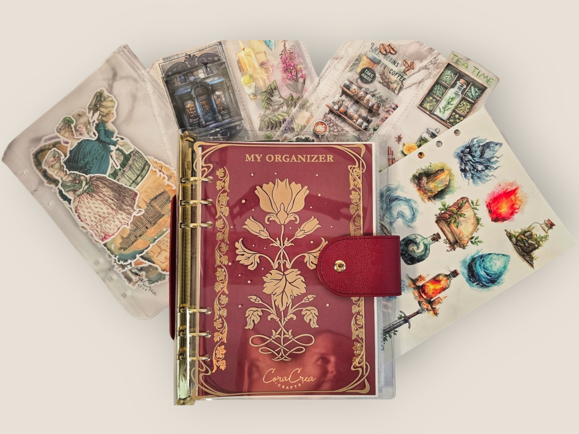 Flower Organizer Binder – Cases & Organizers | CoraCreaCrafts