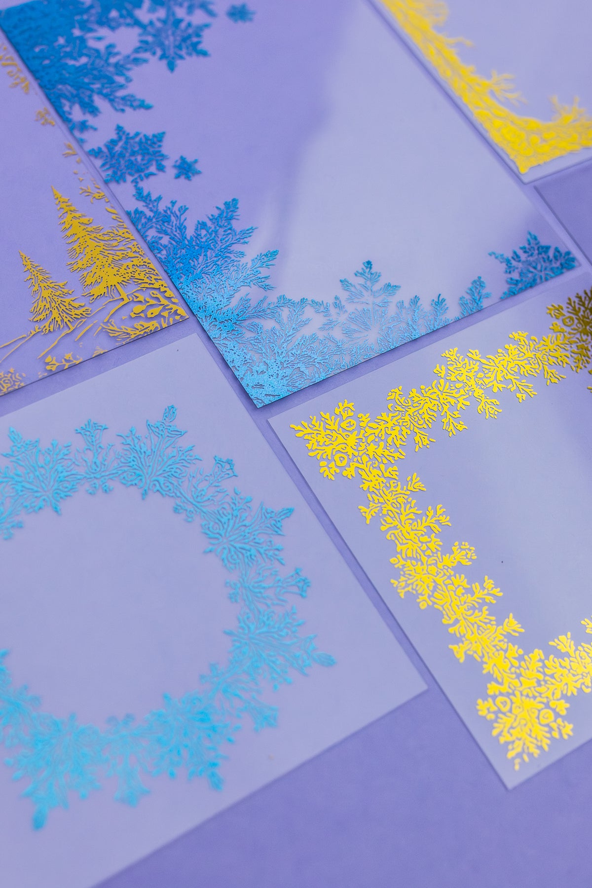 Transparent Winter Frames – Ephemera Packs | CoraCreaCrafts
