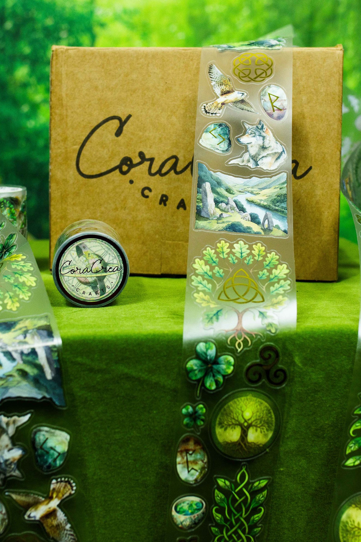 Celtic Transparent Tape – PET/Transparent Tape | CoraCreaCrafts