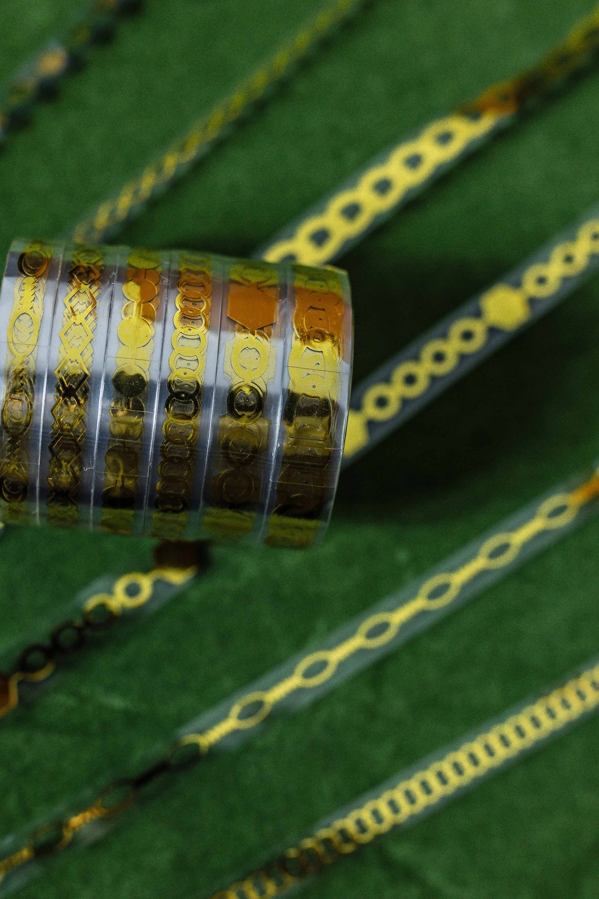 Metal Chain Tape Set — PET/Transparent Tape | CoraCrea