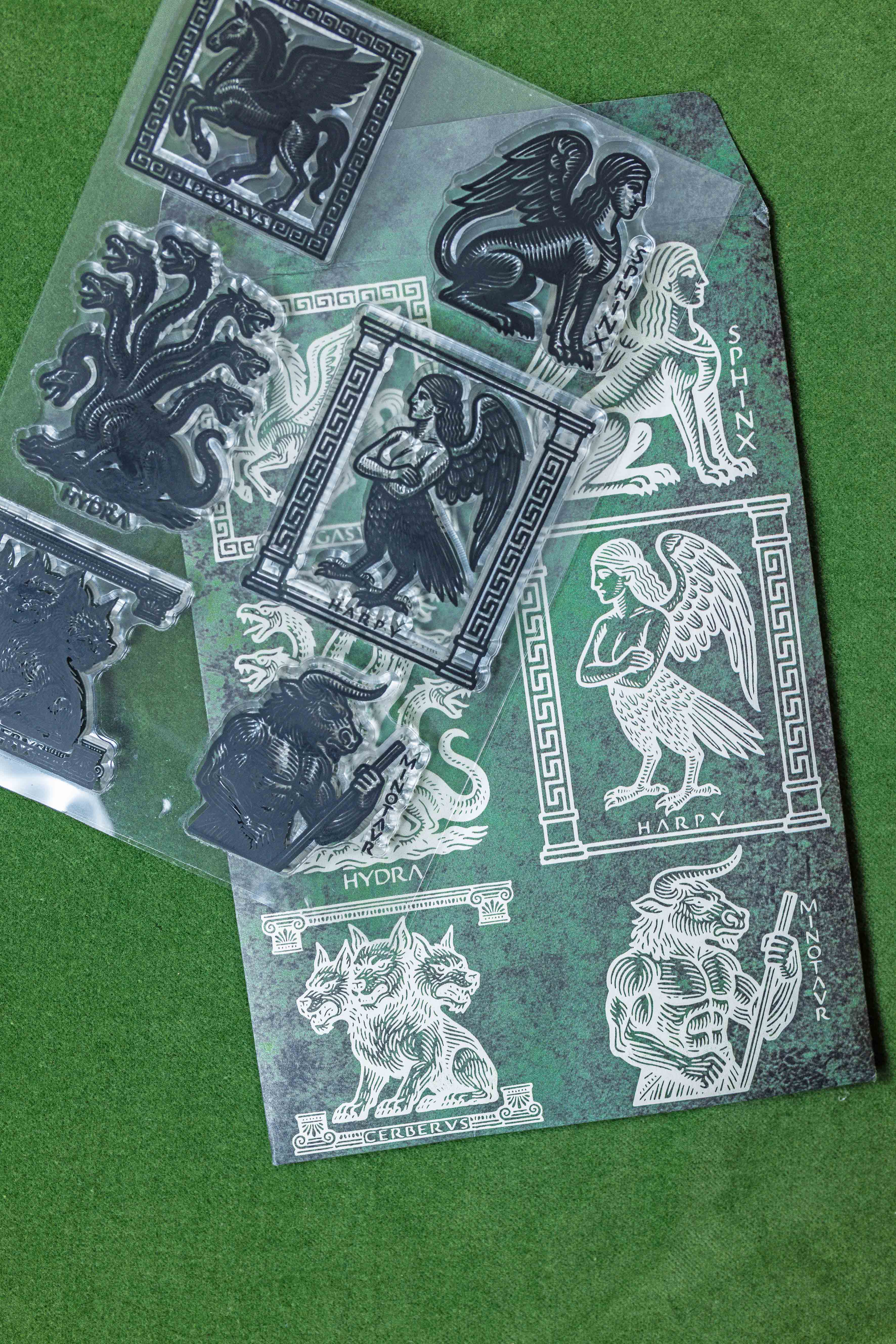 Mythological Creatures Clear Stamps – Clear Stamps | CoraCreaCrafts