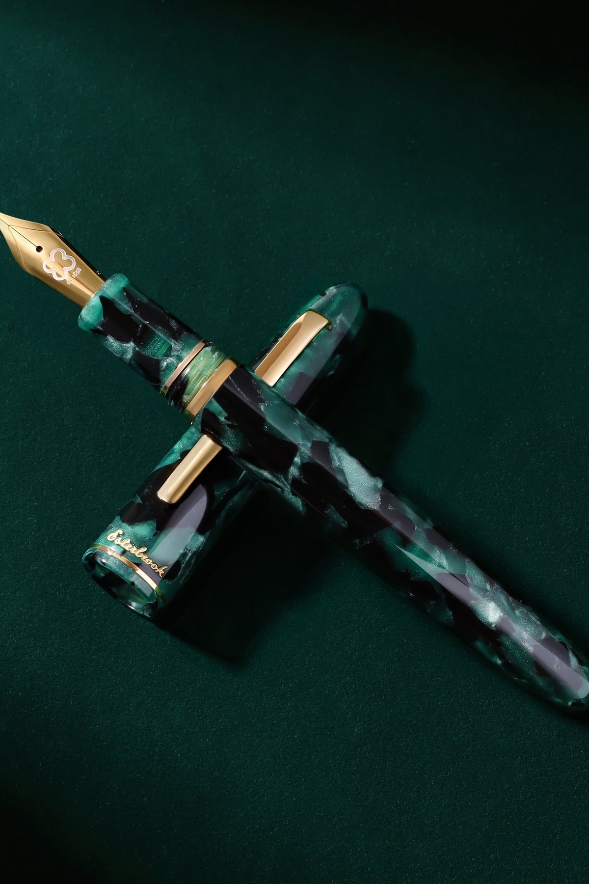 Evergreen Esterbrook Fountain Pen & Niblet — Writing T