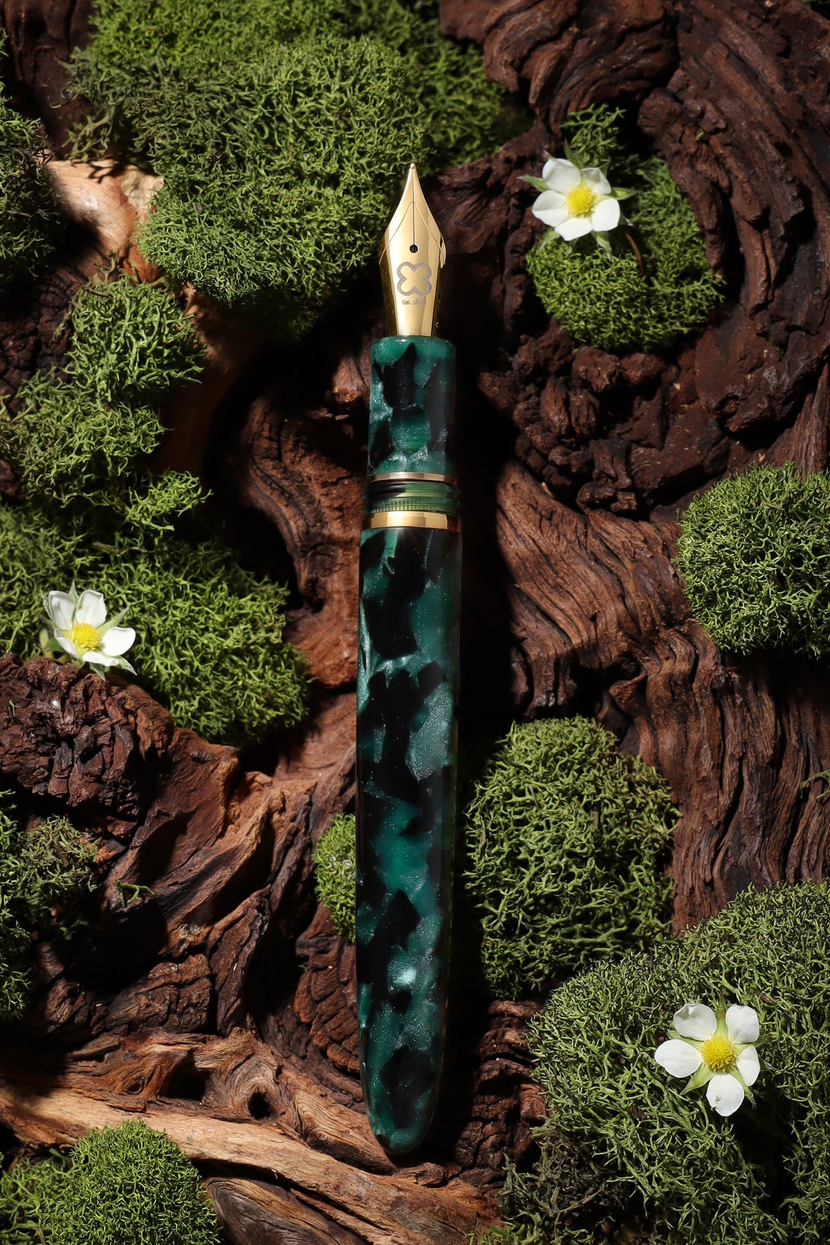 Evergreen Esterbrook Fountain Pen & Niblet — Writing T