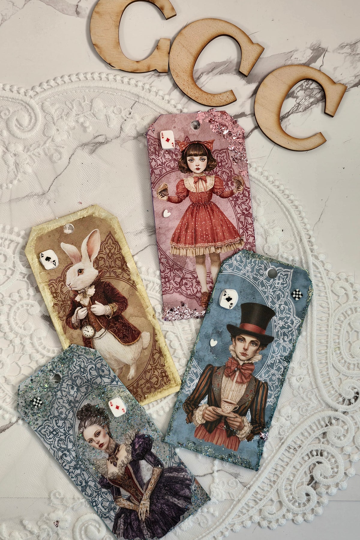 Alice Small Trinkets & Pearls Box — Trinkets | CoraCre