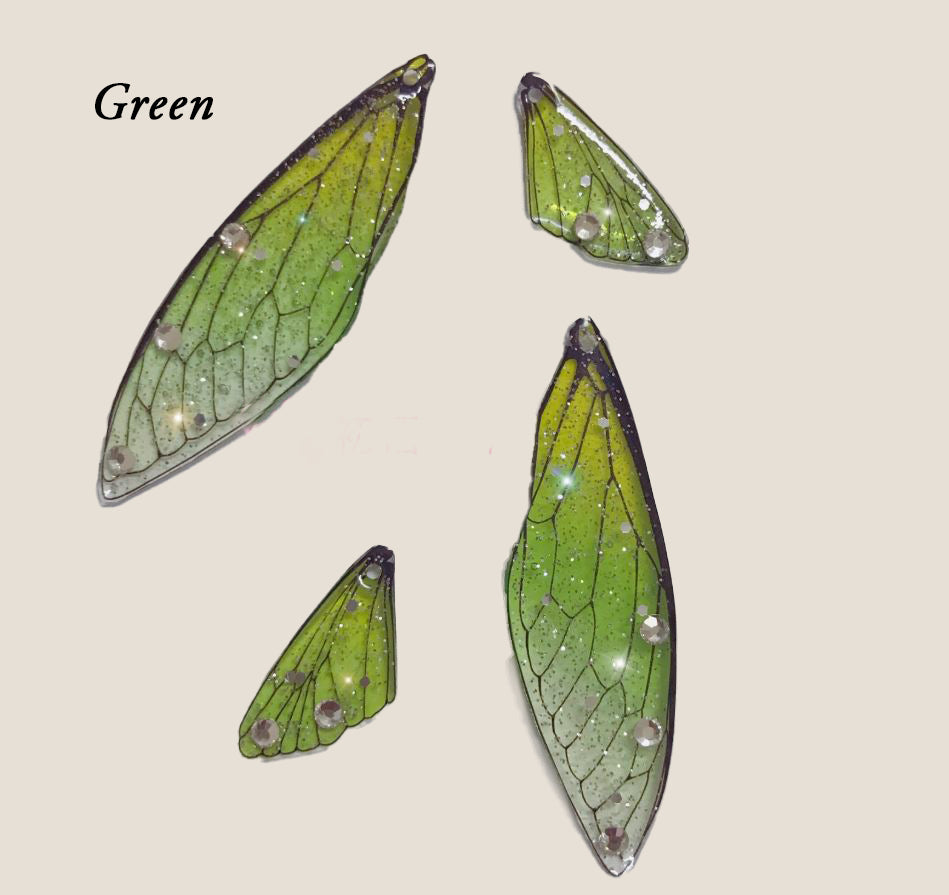 Mini Resin Wings — Trinkets | CoraCreaCrafts