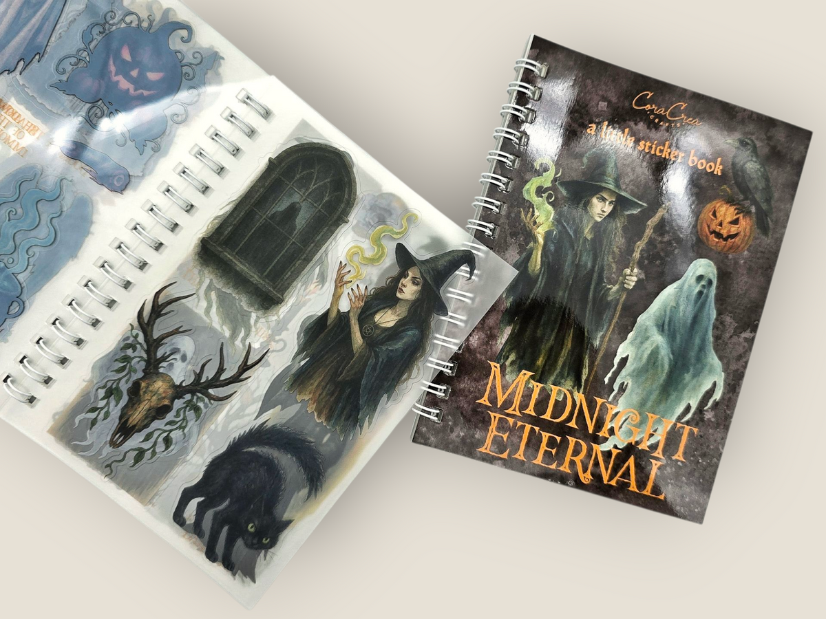 Midnight Eternal Sticker Book — Sticker Books | CoraCr
