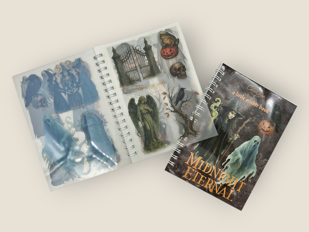 Midnight Eternal Sticker Book — Sticker Books | CoraCr