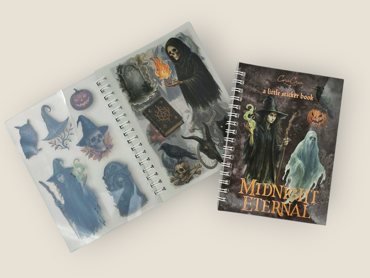 Midnight Eternal Sticker Book — Sticker Books | CoraCr