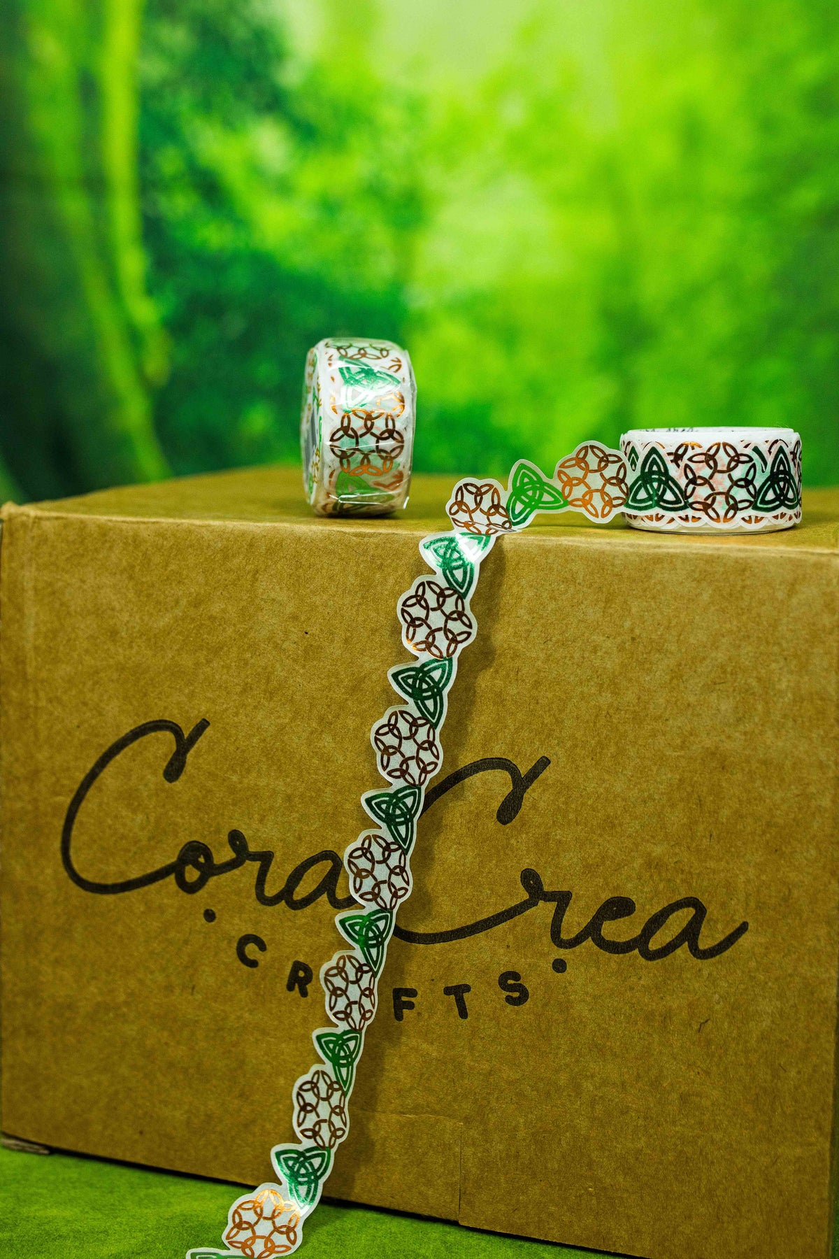 Celtic Knots Cutout Foil Tape – Washi Tape | CoraCreaCrafts